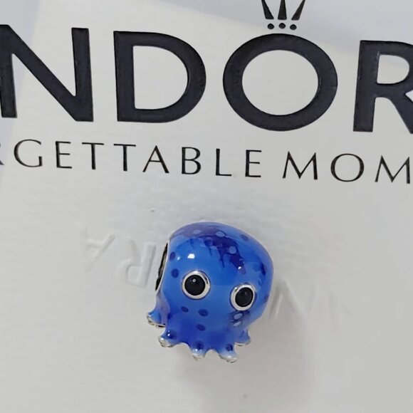 Pandora | Jewelry | Pandora Ocean Bubbles Waves Octopus Charm 925 ...